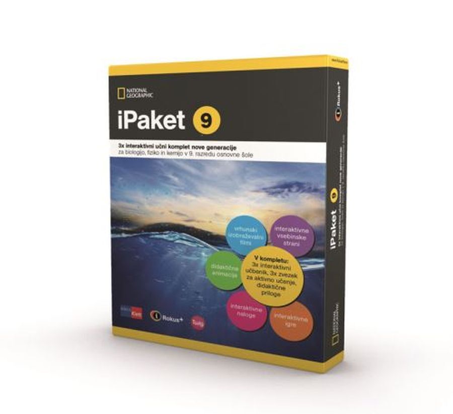 IPAKET 9 IROKUS+, paket interaktivnih učnih kompletov za biologijo ...