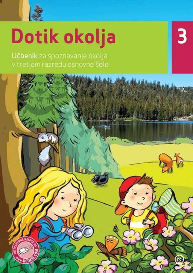 DOTIK OKOLJA 3, učbenik za spoznavanje okolja, 3. raz. OŠ, MKZ ...